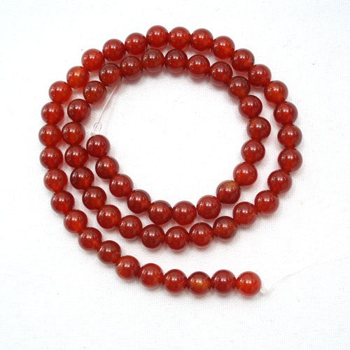 Carnelian 6mm Round Beads – Cheap Beads