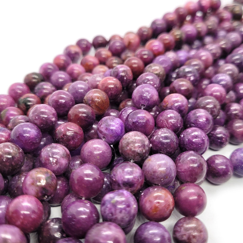 Lepidolite 10mm Round Beads – Cheap Beads