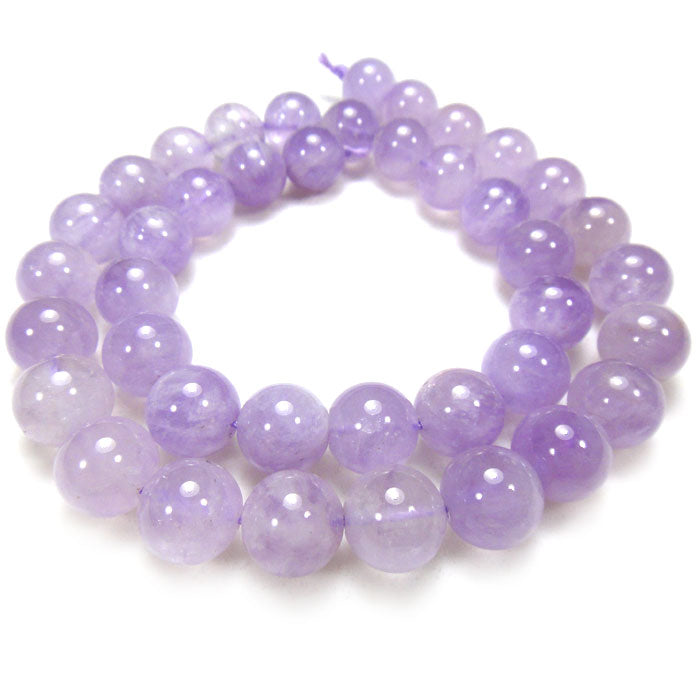 Light Amethyst (Lavender Amethyst) 10mm Beads – Cheap Beads