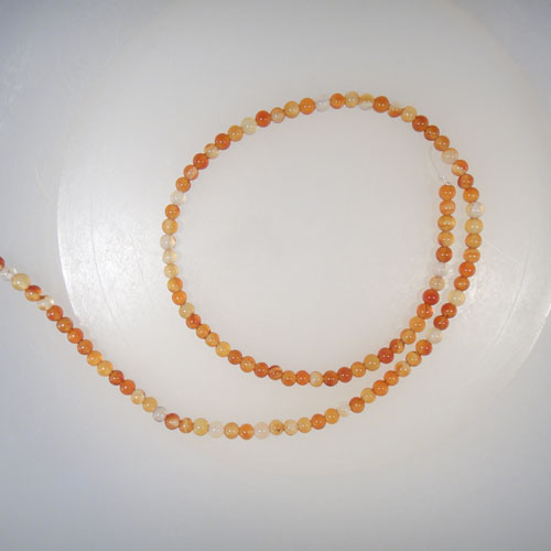 Natural Colour Carnelian 4mm Round Beads – Cheap Beads